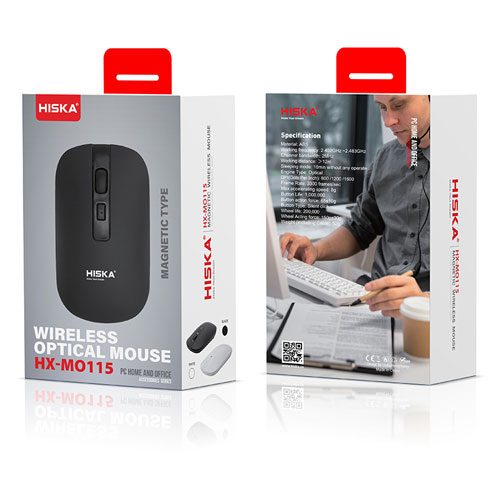 ماوس بی سیم هیسکا مدل HX-MO115 – فروشگاه هزار دستان