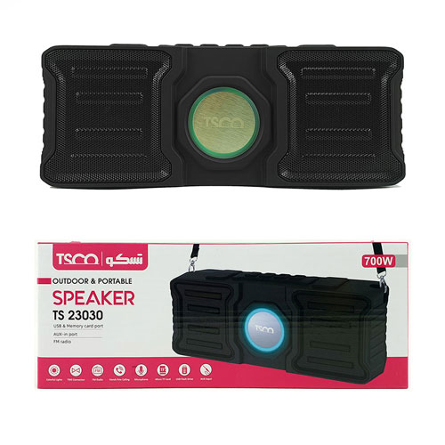 اسپیکر بلوتوثی قابل حمل تسکو مدل TS 23030 – فروشگاه هزار دستان