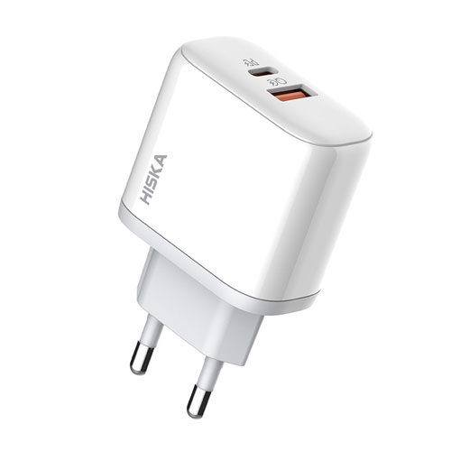 شارژر دیواری هیسکا مدل H-108 به همراه کابل USB-C – فروشگاه هزار دستان
